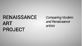 Renaissance art Project at emaze Presentation