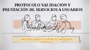 PROTOCOLO VALIDACIÓN Y PRESTACIÓN DE SERVICIOS A USUARIOS at emaze Presentation