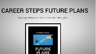 career steps future plans at emaze Presentation