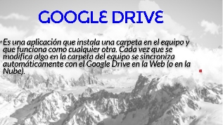 GOOGLE DRIVE at emaze Presentation