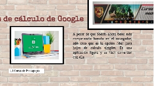 Google Sheets at emaze Presentation