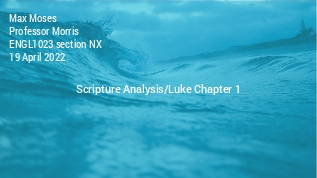 Max Moses Scripture Analysis at emaze Presentation