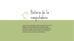 Historia de la computadora. at emaze Presentation