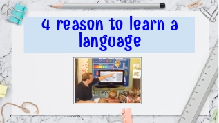 4 reason to learn a language at emaze Presentation