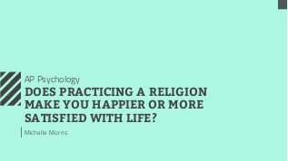 AP Psych Final Project at emaze Presentation