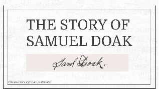 The Story of Samuel Doak at emaze Presentation