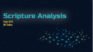 Scripture Analysis at emaze Presentation