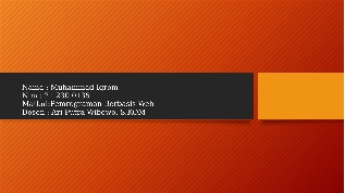 Infinity at emaze Presentation