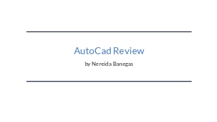 AutoCad Review at emaze Presentation