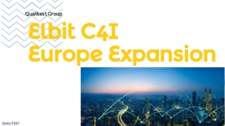 Elbit C4I Europe Expansion at emaze Presentation