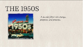 the 1950s at emaze Presentation