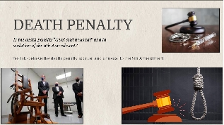 Is the death penalty CRUEL or unusual and in violation of at emaze ...