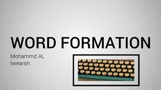 word formation at emaze Presentation