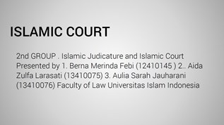 ISLAMIC COURT.pptx at emaze Presentation