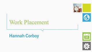 Work Placement at emaze Presentation