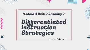 TeachNow Module 3 Unit 2 Activity 2 at emaze Presentation