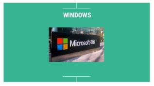 Windows at emaze Presentation