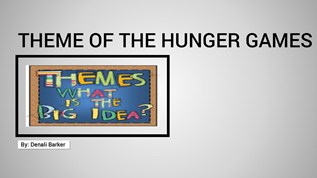 Theme for Hunger Games at emaze Presentation