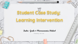 Student Case Study: Learning Intervention at emaze Presentation