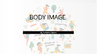 Body Image at emaze Presentation