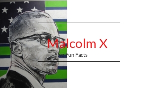 Malcolm X at emaze Presentation