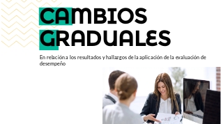 Cambios graduales at emaze Presentation