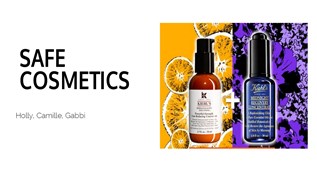 Safe Cosmetics at emaze Presentation