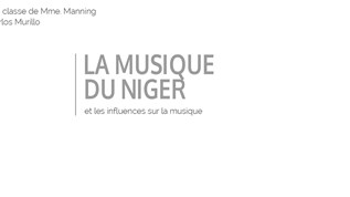 Musique du Niger at emaze Presentation