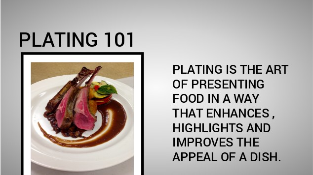 Plating at emaze Presentation