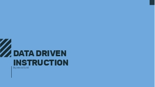 Data Driven Instruction at emaze Presentation