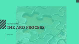 ARD Process at emaze Presentation