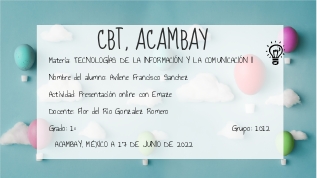 CBT, ACAMBAY at emaze Presentation