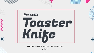 Portable Toaster Knife at emaze Presentation