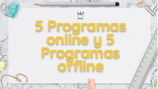 5 Programas online y 5 Programas offline at emaze Presentation