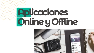 Aplicaciones Online y Offline at emaze Presentation