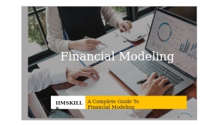 Financial Modeling at emaze Presentation