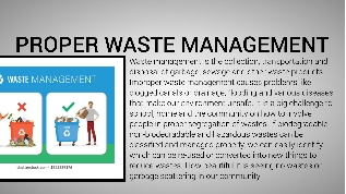 Proper Waste Management at emaze Presentation
