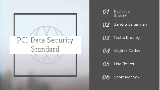 PCI Data Security Standard at emaze Presentation