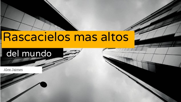 Rascacielos mas altos at emaze Presentation