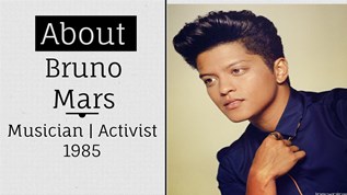 bruno mars at emaze Presentation