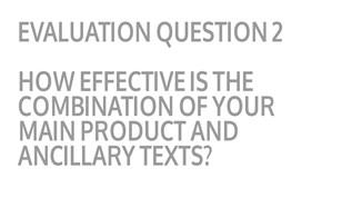 Evaluation Question 2 at emaze Presentation