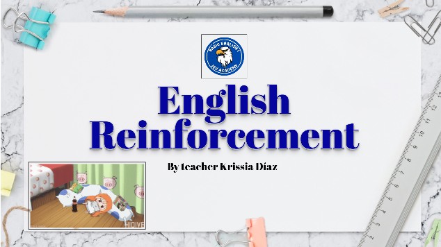 English reinforcement at emaze Presentation