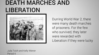 Death marches and liberation at emaze Presentation