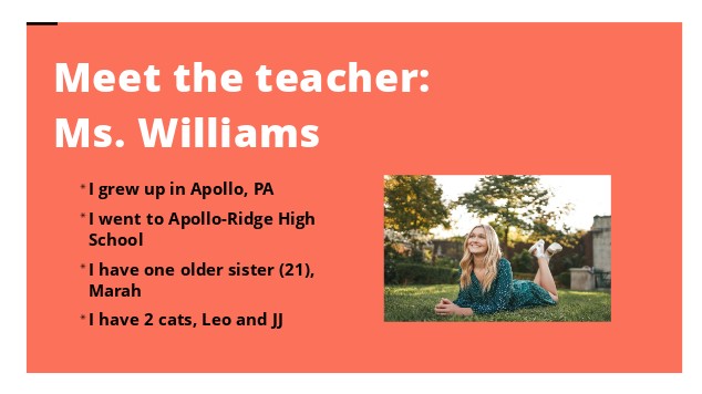 Alani Williams: Introduction at emaze Presentation