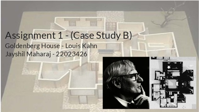 GOLDENBERG HOUSE_JAYSHIL MAHARAJ at emaze Presentation