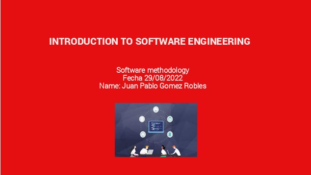 INTRODUCTION TO SOFTWARE ENGINEERING at emaze Presentation