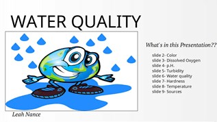 Water Quality at emaze Presentation