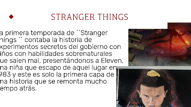 stranger things at emaze Presentation
