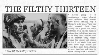 Filthy Thirteen at emaze Presentation