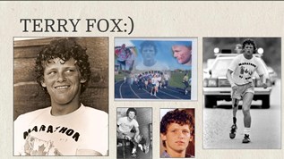 Terry Fox at emaze Presentation
